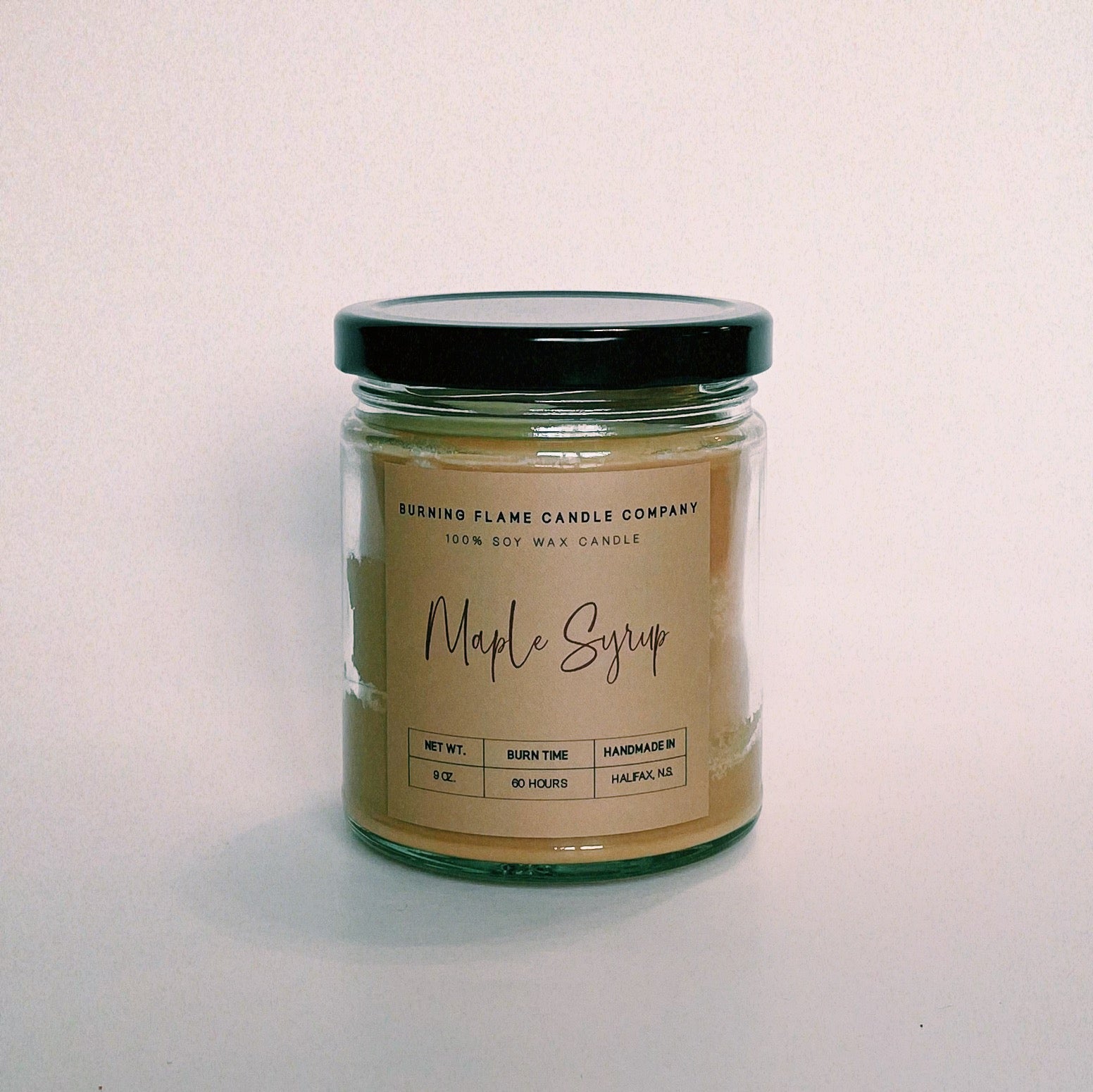 Maple Syrup Candle – Burning Flame Candle Company