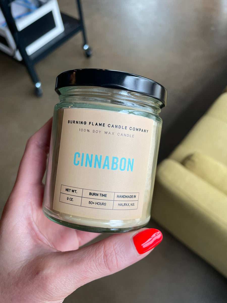 Cinnabon Candle – Burning Flame Candle Company