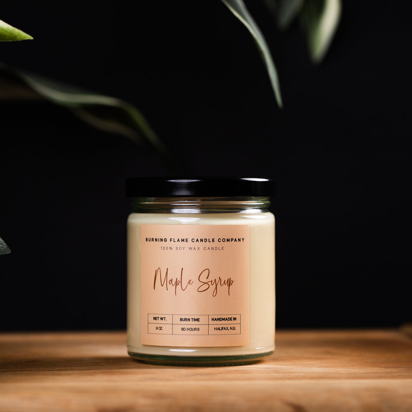 Maple Syrup Candle | Burning Flame Candle Company